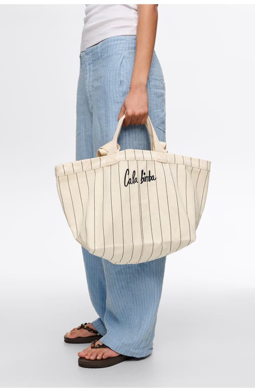 BIMBA Y LOLA Bimba y Lola Large Canvas Tote Bag